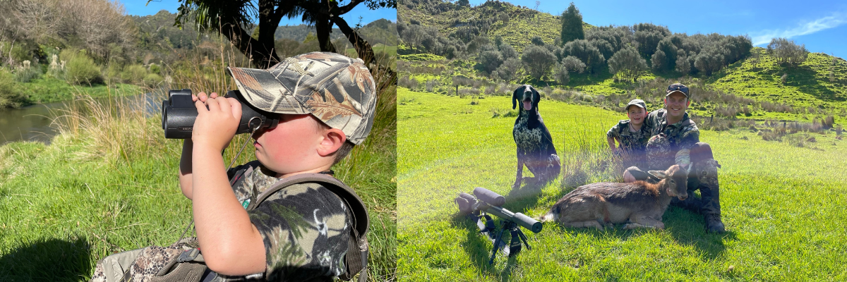 NZDA North Island Rep Takes Son For First Hunt | New Zealand ...